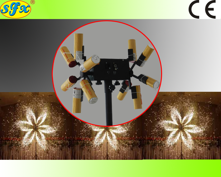 SF004C electric double windmill wedding first dance stage special effe